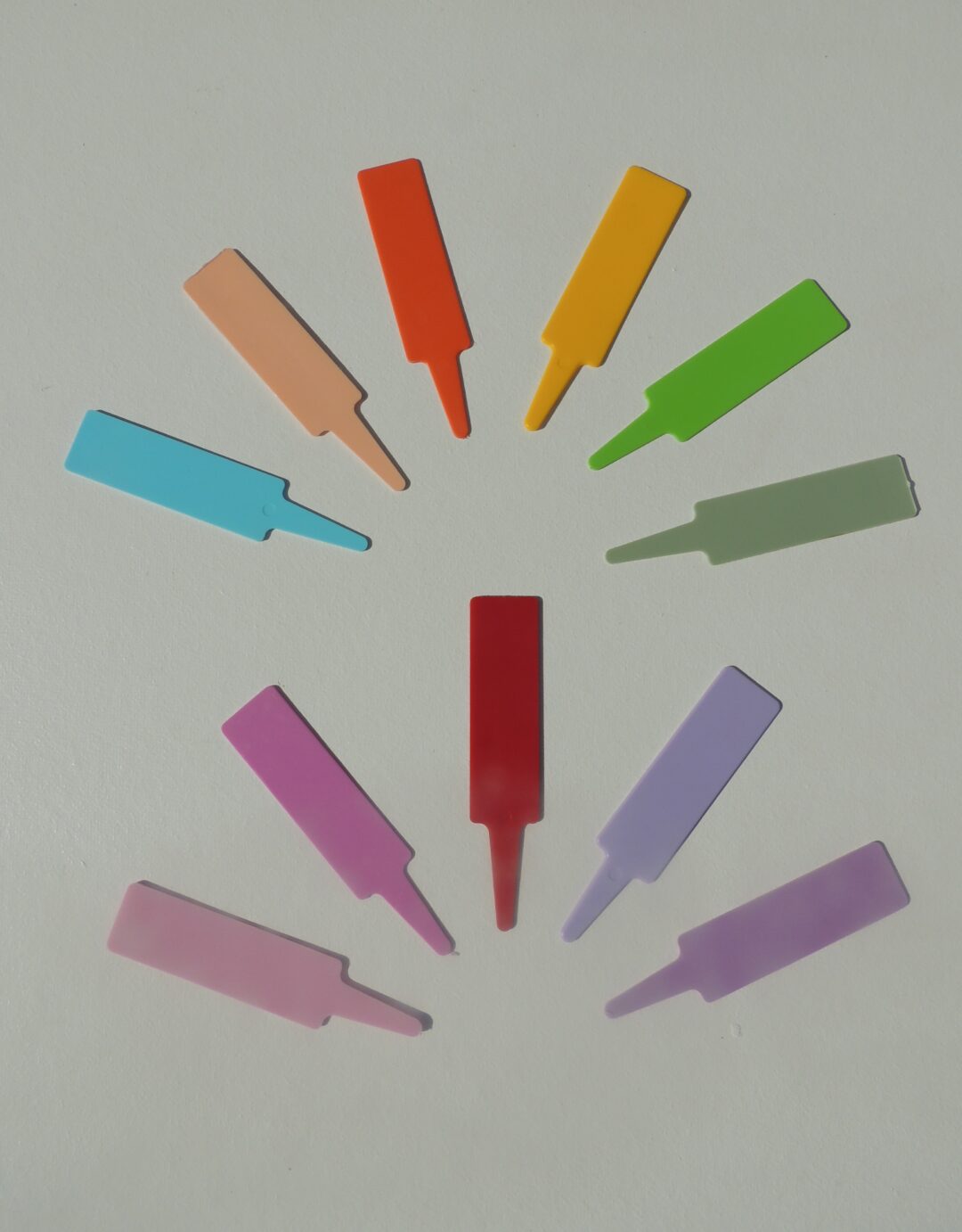 Plant Labels 100 x 22 Colours - Brisbane Orchid Supplies