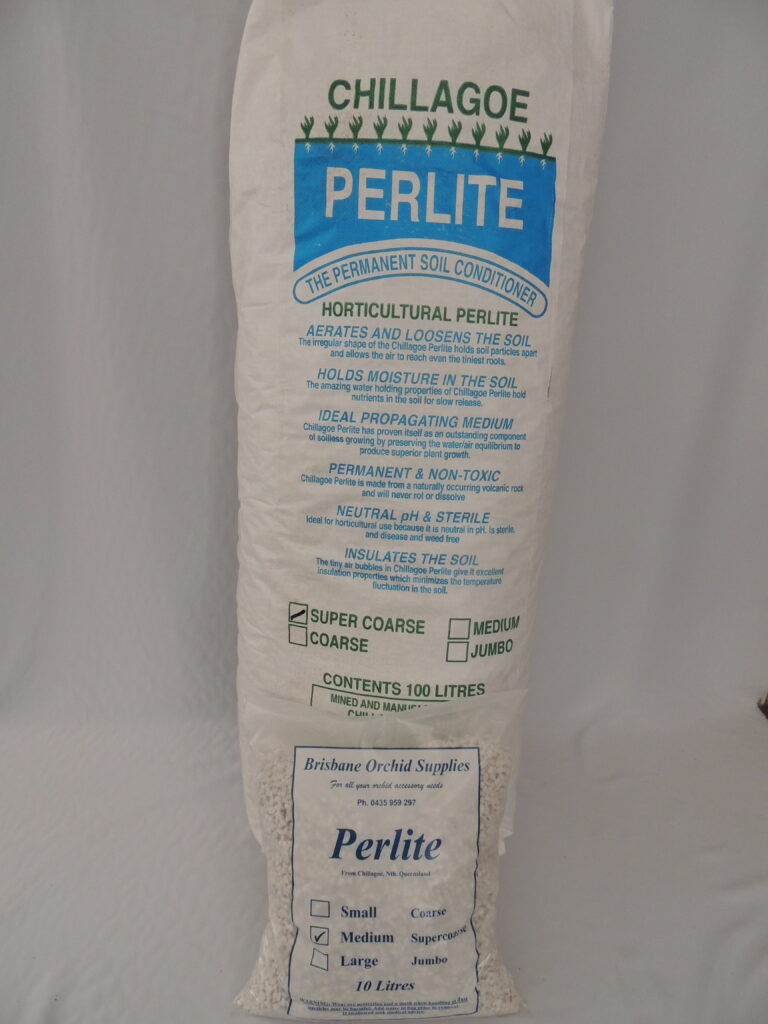 Perlite - Supercoarse (Medium Size 5-7mm) - Brisbane Orchid Supplies