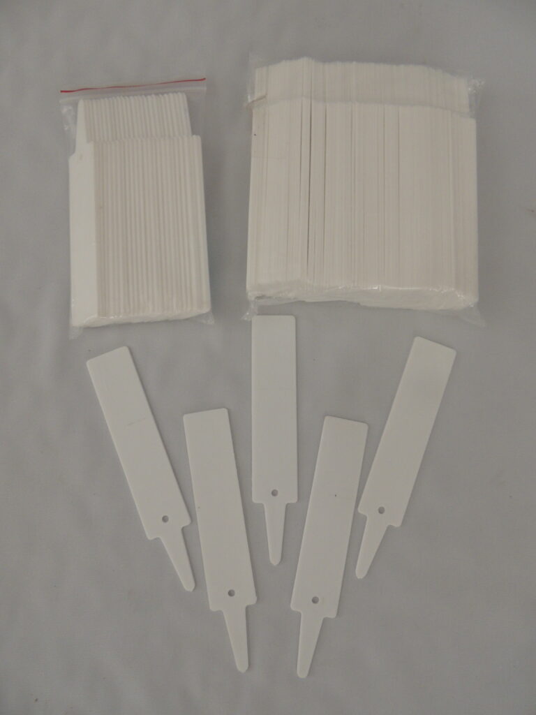 Plant Labels 140 x 25 White - Brisbane Orchid Supplies