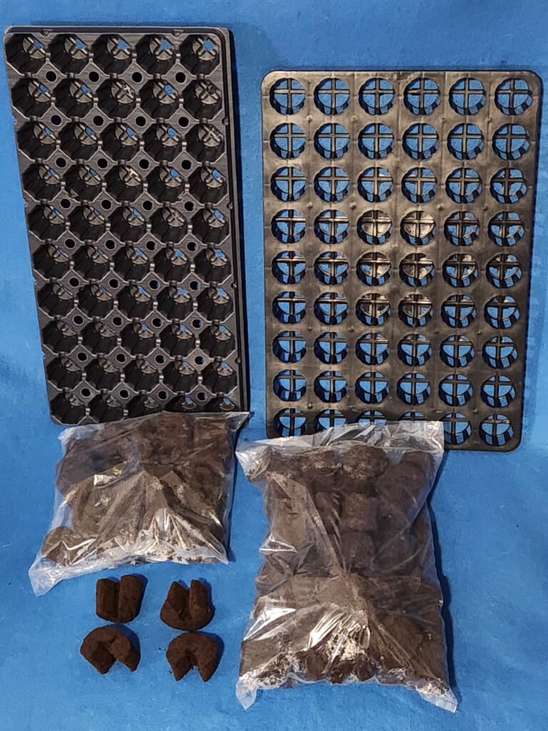 Coir Plugs 40mm - For Deflasking - Brisbane Orchid Supplies