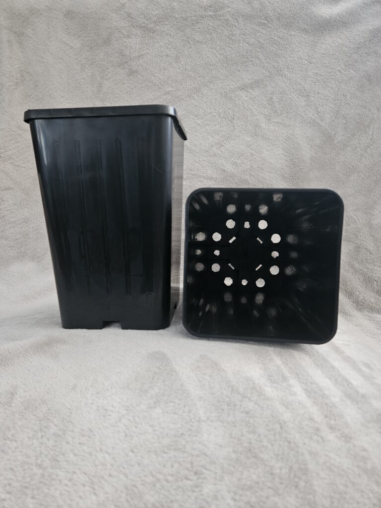 145 x 145 x 220 Square Cymbidium Pot - Brisbane Orchid Supplies